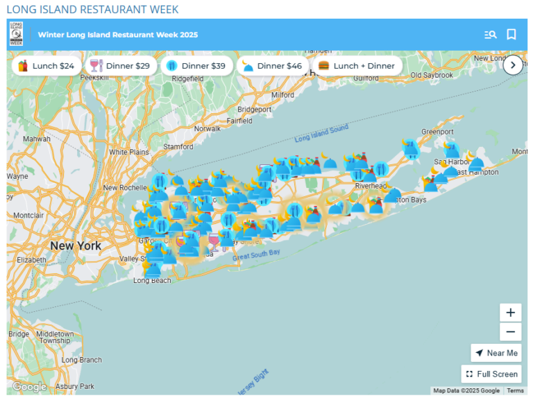 Winter 2025 Edition of Long Island Restaurant Week Currently Underway ...